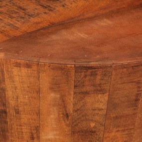 vidaXL Konferenční stolek Ø 52x30 cm masivní hrubé mangovníkové dřevo [353728]