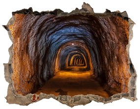 Wallmuralia Fototapeta díra na zeď 3D Podzemní tunel 95x64 cm