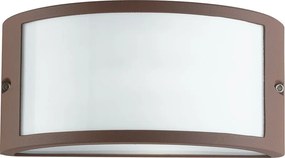 FAN I-AUSTIN-AP BRO Venkovní nástěnné svítidlo Austin, bronzové, 1 x E27, IP54, 25 x 13 x 12 cm - FANEUROPE