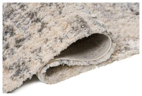 Kusový koberec shaggy Defne šedý 80x150cm