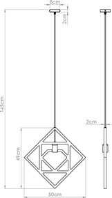 Sollux Lighting Závěsné svítidlo CARO