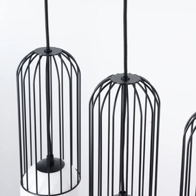 Sollux Lighting Závěsné svítidlo BRINA 3L černé
