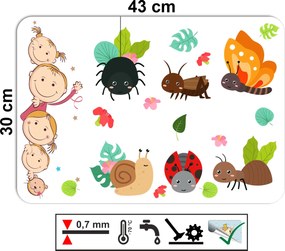 PokojovaDekorace.cz, Dětské prostírání - 078, Zvířátka, 43x30cm