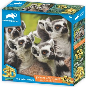 PRIME 3D PUZZLE - Lemur 150 dílků