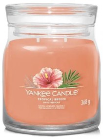 Aromatická svíčka, Yankee Candle Signature Tropical Breeze, hoření až 50 hod