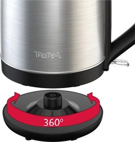 Rychlovarná konvice ve stříbrné barvě 1,7 l Subito KO5S0DE0 – Tefal