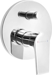 Sapho Kai - Sprchová baterie pod omítku s tělesem, 2 výstupy, chrom KA42