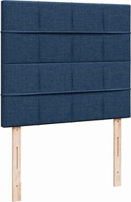 Box spring postel s matrací černá 120x190 cm textil 3292001