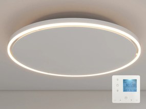 Stropní infrapanel CEILING LED DESIGN 750W | Výhřevnost 13.6 m2 | Průměr 60 cm | LED světlo | Bezdrátový termostat