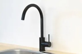 Grohe Minta - Páková dřezová baterie černá