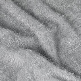 ZÁVĚS NA PÁSCE AGIS 140X270 CM STŘÍBRNÁ