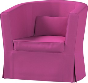 Potah na křeslo IKEA Ektorp Tullsta barva růžová látka pletený vzor