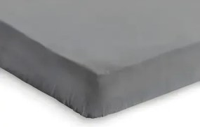 Jollein Prostěradlo napínací 120x60 cm Storm Grey / Prostěradlo / 100%
