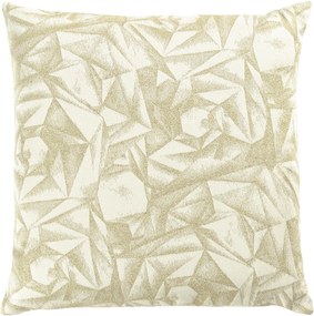 Sander Žakárový povlak na polštář Diamanti, 50 x 50 cm, ecru/gold 885088-07