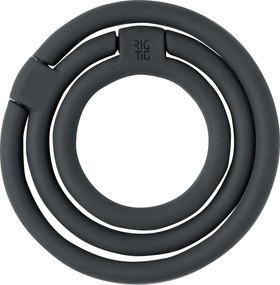 Podložka pod horké nádobí Circles trojitá černá