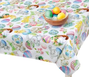 Bellatex Ubrus Velikonoce Zajíček, kuřátko rozměr 120x140 cm