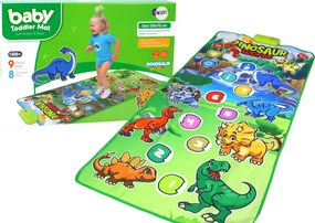 LEAN Toys Interaktivní taneční podložka se zvuky dinosaurů