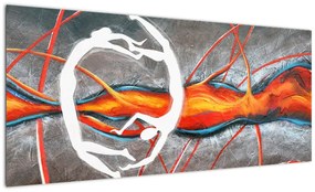 Abstraktní obraz (100x40cm)