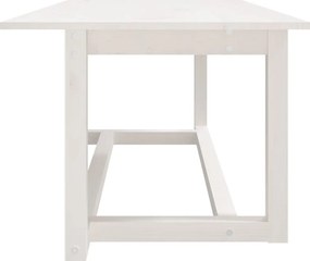 vidaXL Konferenční stolek 110 x 55 x 45 cm masivní borové dřevo [822168] Barva: Šedá