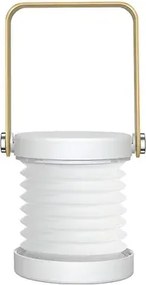 USAMS US-ZB249 bílá / LED lampička / 1200 mAh / USB-C / 360° otočení