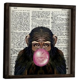 Nástěnný obraz Monkey 34x34 cm II