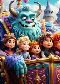 BLUEBIRD Puzzle Za dobrodružstvím! / 104 dílků / od 6 let
