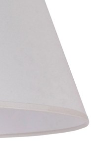 Stínidlo na lampu Sofia výška 26 cm, ecru/bílá
