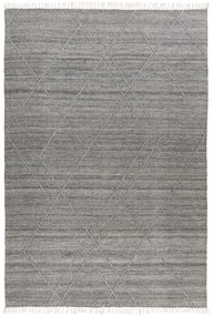 Obsession, Ručně tkaný kusový koberec My Dakar 365 grey – na ven i na doma, 80x150, šedá, chodba / předsíň