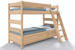 Vlastní výroba Buková patrová postel Junior 11