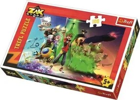 Trefl - Puzzle - Zak Storm: Dobytí moří / 100 dílků / 41 x 27.8 cm / v