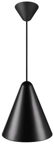 NORDLUX Nono závěsný skandinávský lustr - černá, 235 mm