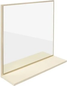 Zrcadlo s poličkou Ceramia Easy 60x61,5 cm jasmín EASYZRCJ
