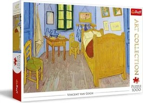 TREFL Puzzle Art Collection: Ložnice v Arles / 1000 dílků / 68,3 x 48