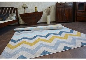 koberec NORDIC CHEVRON béžový G4579 velikost 280x370 cm | krásné koberce cz