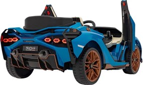 Elektrické autíčko Lamborghini SIAN modré