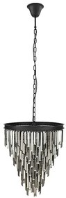 Designový lustr Jamarcus 52 cm šedý