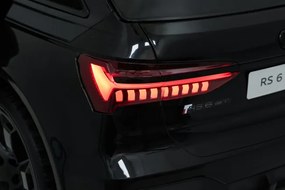 Elektrické autíčko Audi RS6 Avant GT černé
