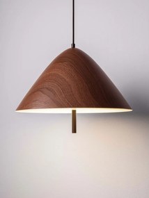 Kovové LED závěsné svítidlo v přírodní barvě s kovovým stínidlem ø 40 cm Oros – Nova Luce