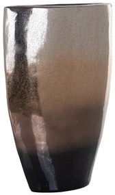 OnaDnes -20% Hnědá kovová váza Richmond Iris 46,5 cm