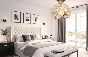 Toolight - Stropní lampa E27 60W APP205-1C, zlatá, OSW-00401