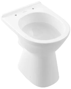 Villeroy & Boch ViCare - Stojící WC, zadní odpad, Rimless, alpská bílá 4683R001