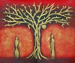 Strom Adama a Evy - 50 x 60 cm
