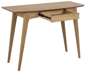 Designový psací stůl Narnia 105 cm olejovaný dub