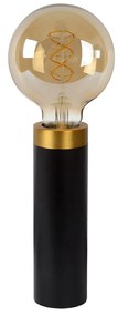 Lucide 03522/01/30 stolní lampa Selin černá, E27, 20cm