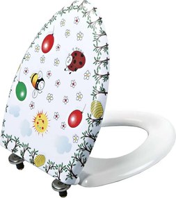 Sapho Kid - WC sedátko dětské, duroplast, kovové panty, barevný potisk KC0802.01.1