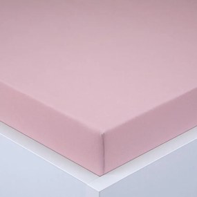 Napínací prostěradlo jersey EXCLUSIVE starorůžové 180 x 200 cm