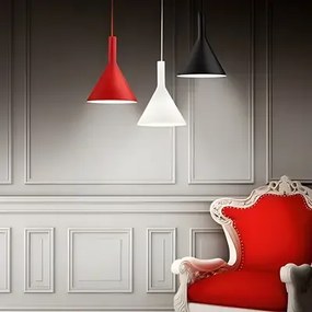 Ideal Lux Cocktail SP1 Small černá / Závěsné svítidlo / E14 / 40W / be