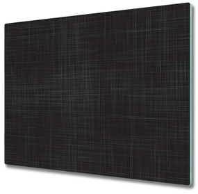 Skleněná krájecí deska Linen texture 60x52 cm
