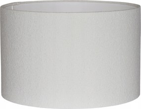 Stínidlo na stojací lampu Závěsný válec 30/20 cm E27 Bílý Boucle Venosa