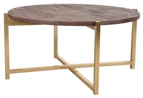 Konferenční stolek Dox - Espresso - mangové dřevo